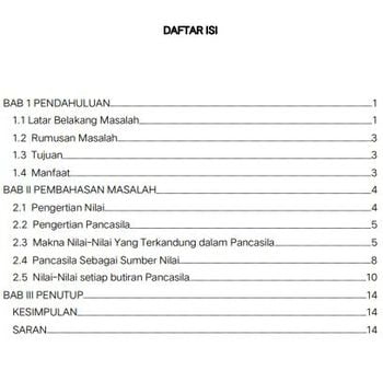 Cara Cepat Membuat Daftar Isi di Microsoft Word untuk Skripsi dan ...