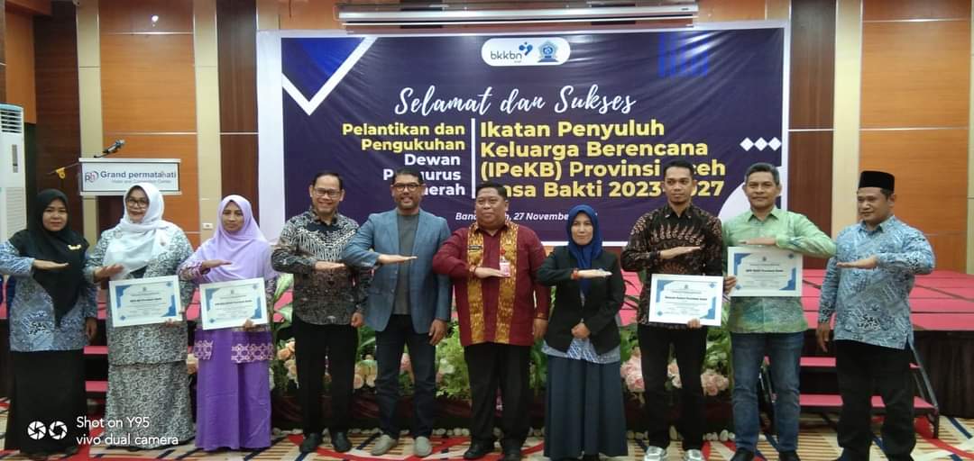 Ketua Umum IPeKB Pusat Lantik Pengurus Daerah IPeKB Aceh - AcehGround