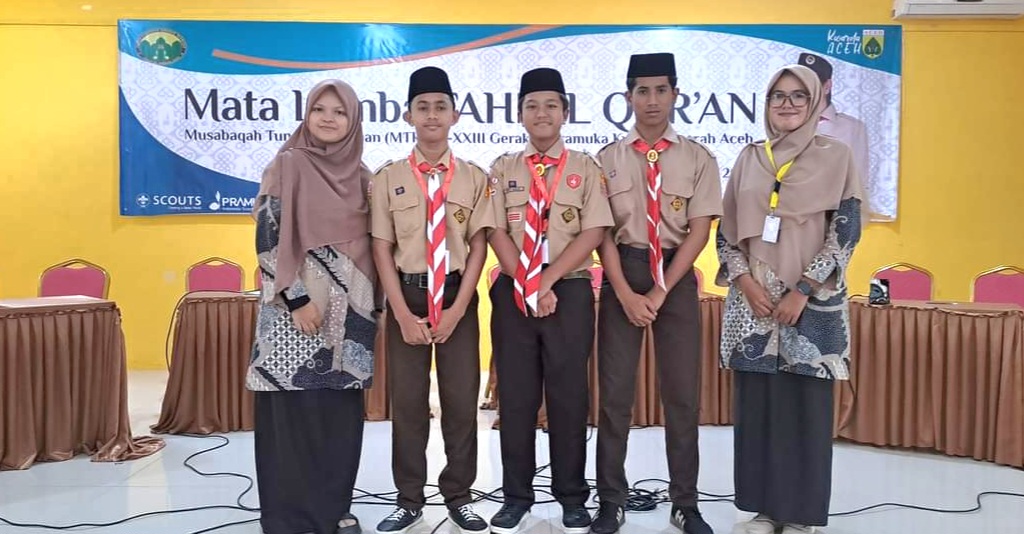 Tim Fahmil Quran Putra Aceh Besar Raih Juara I pada MTR XXIII - AcehGround