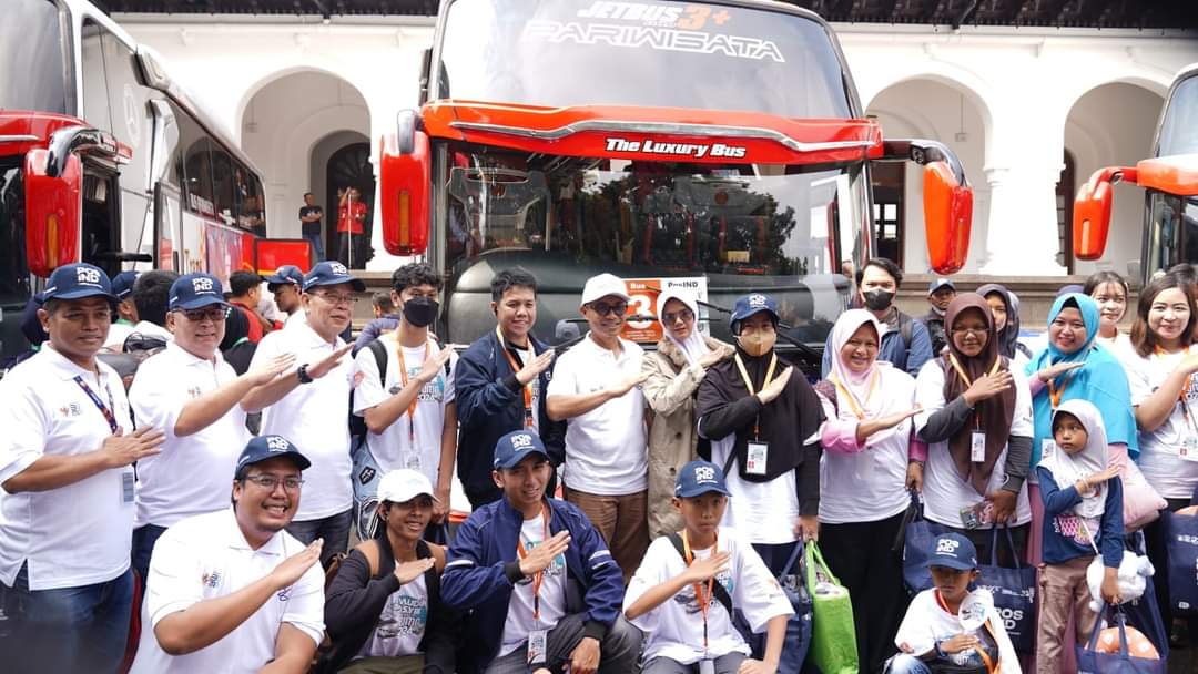 Ratusan Orang Ikut Mudik Gratis Bersama BUMN 2024, Pos Indonesia - AcehGround