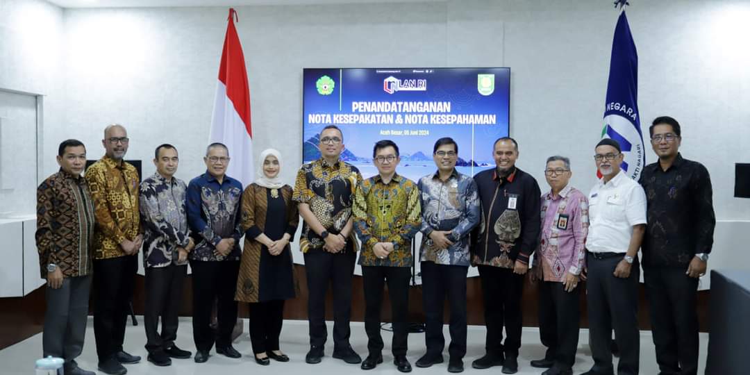 UIN Ar-Raniry dan LAN RI Teken MoU - AcehGround