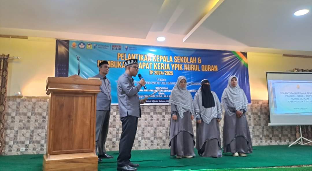 Kepala dan Wakil Kepala PAUDIK, SDIK, dan SMPIK Dilantik - AcehGround