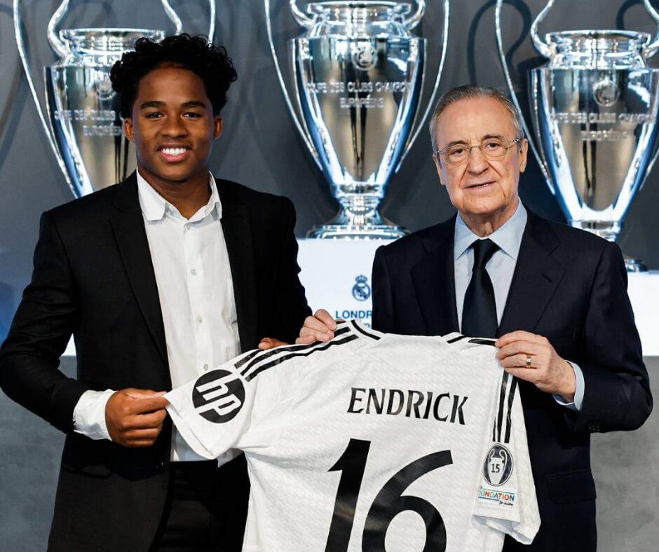 Real Madrid Resmi Perkenalkan Endrick Sebagai Pemain Baru - AcehGround