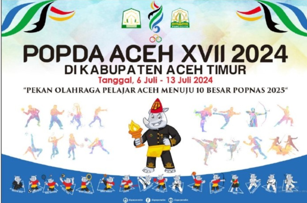 Popda Aceh 2024, Banda Aceh Pimpin Perolehan Medali Sementara - AcehGround
