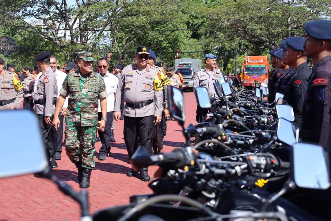 Jajaran Polda Aceh Gelar Apel Pasukan Operasi Po Meurah Seulawah 2024 Amankan PON Aceh-Sumut ...