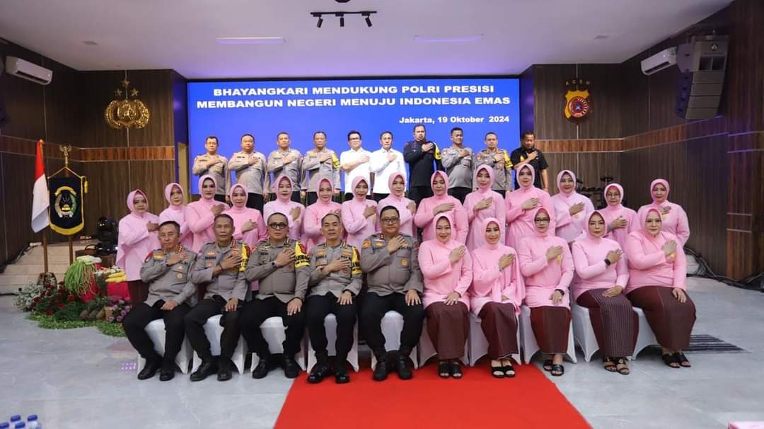 Kapolda Aceh Hadiri Puncak Peringatan Hari Kesatuan Gerak Bhayangkari ...