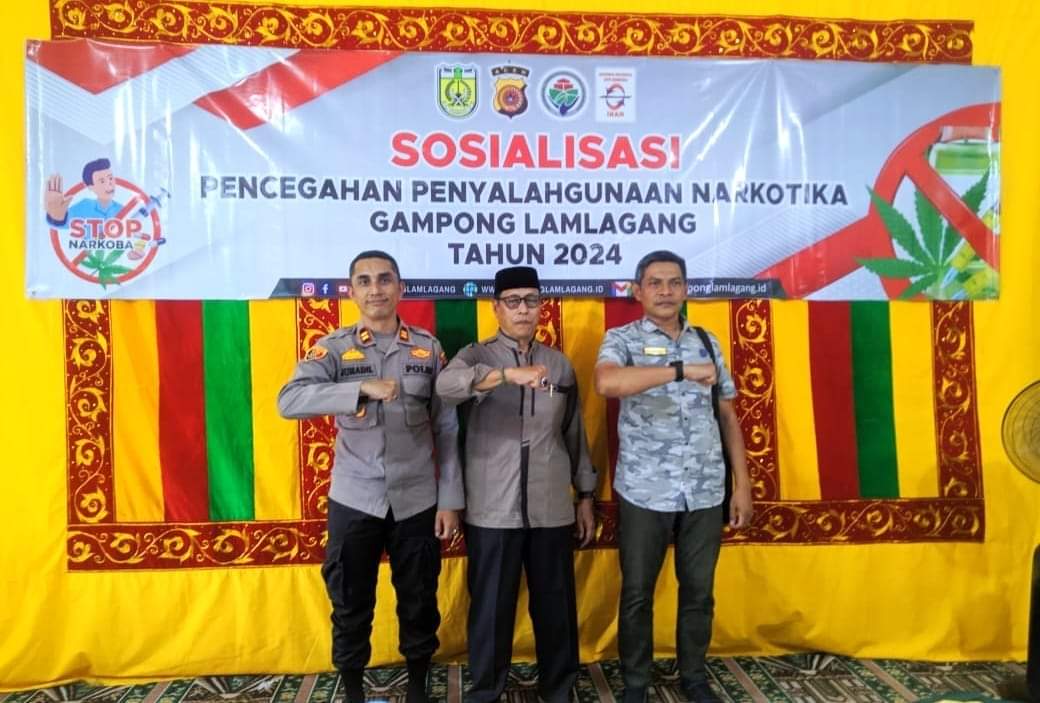 Desa Lamlagang Lakukan. Sosialisasi Pencegahan Penyalahgunaan Narkotika - AcehGround