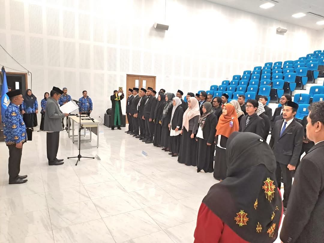 Tingkatkan Tata Kelola, ISBI Aceh Lantik Pejabat Baru - AcehGround
