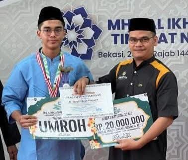 Muhammad Syaqi Dibran, Mahasiswa UIN Ar-Raniry Raih Juara MHQ Nasional di Jawa Barat - AcehGround