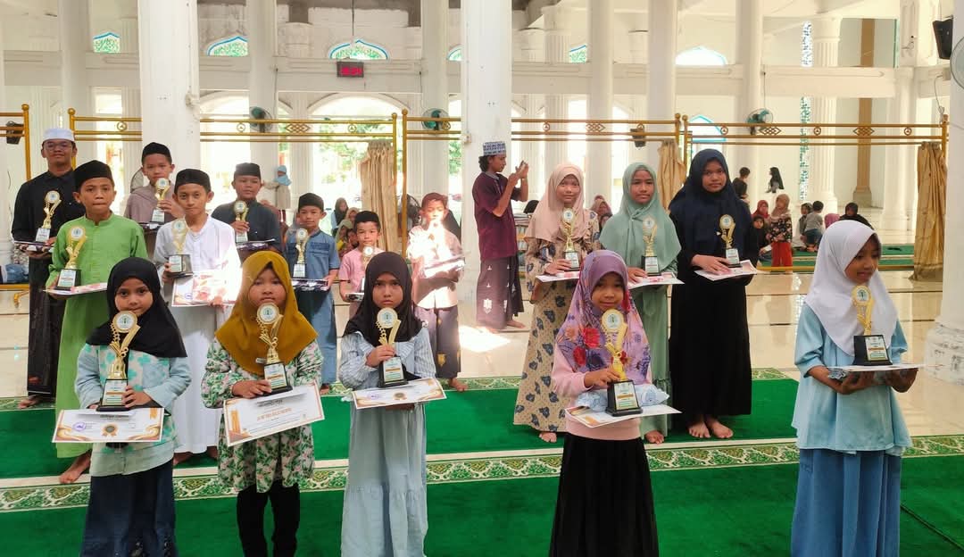 SAHARA: Semarak Ramadhan di Masjid Jamik Silang Rukoh dengan Lomba Azan, Hafalan, dan Mewarnai ...