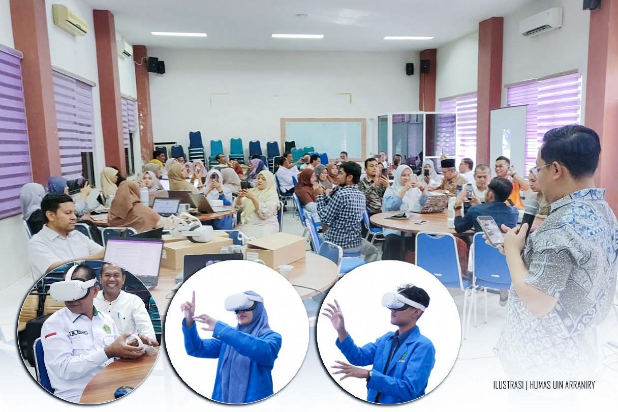 FTK UIN Ar-Raniry Gelar Workshop Virtual Reality - AcehGround