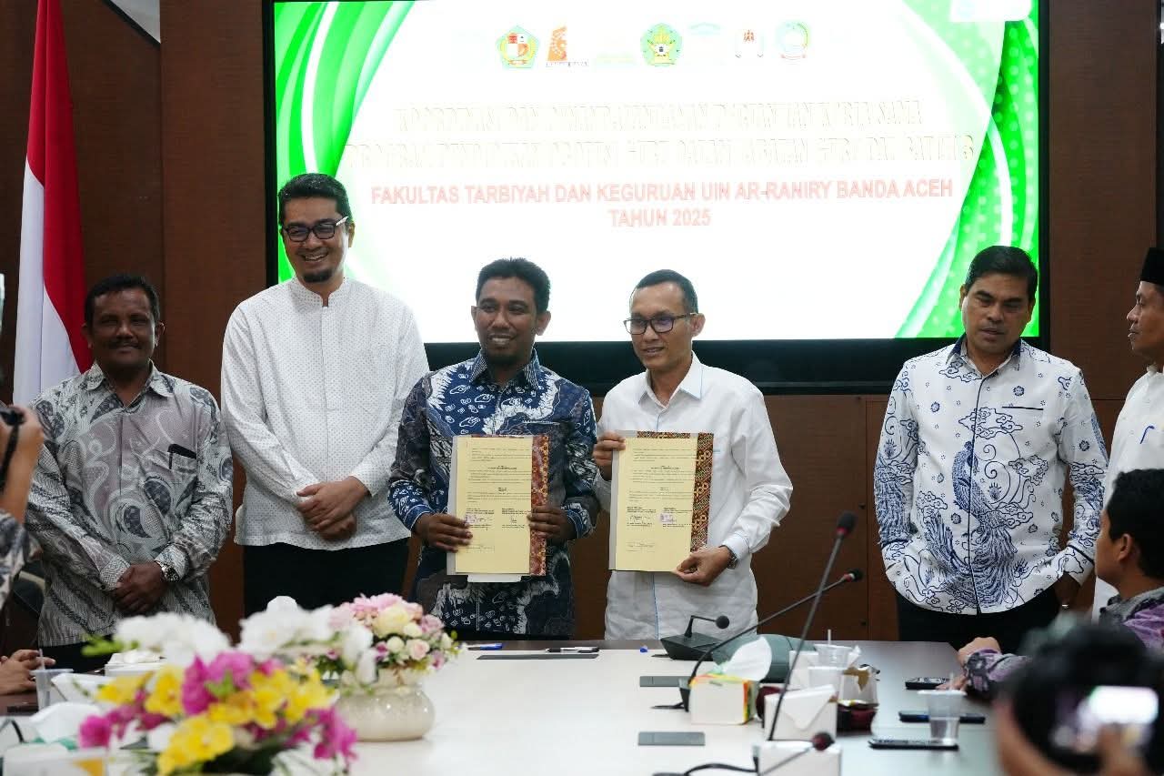 UIN Ar-Raniry Teken PKS PPG Dalam Jabatan Batch 3 Tahun 2025 - AcehGround