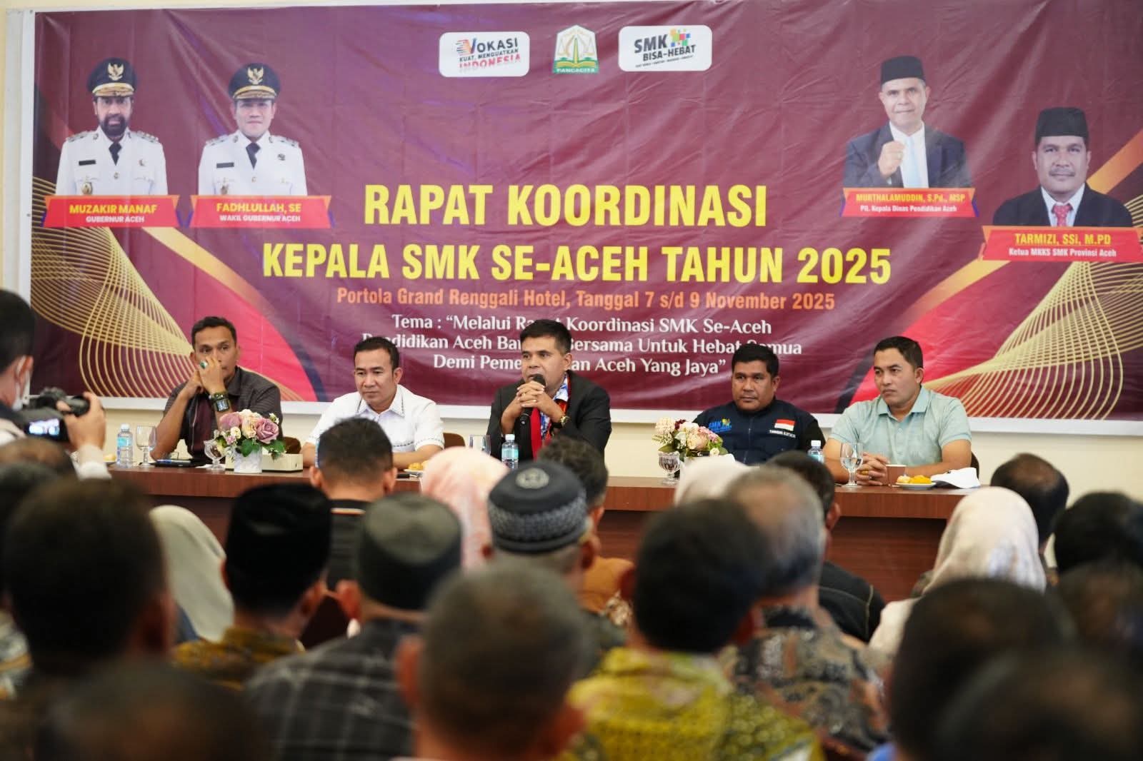 Kepala SMK se-Aceh Gelar Rakor di Takengon, Bahas Tata Kelola dan ...