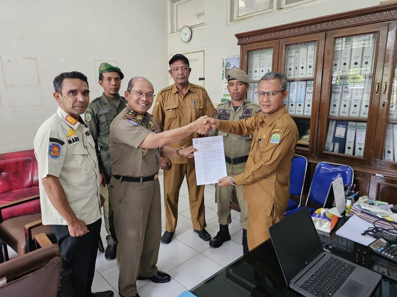 Perkuat Layanan, Satpol PP Aceh Jaya Tugaskan 11 Pranata Trantibum di Enam Kecamatan - AcehGround