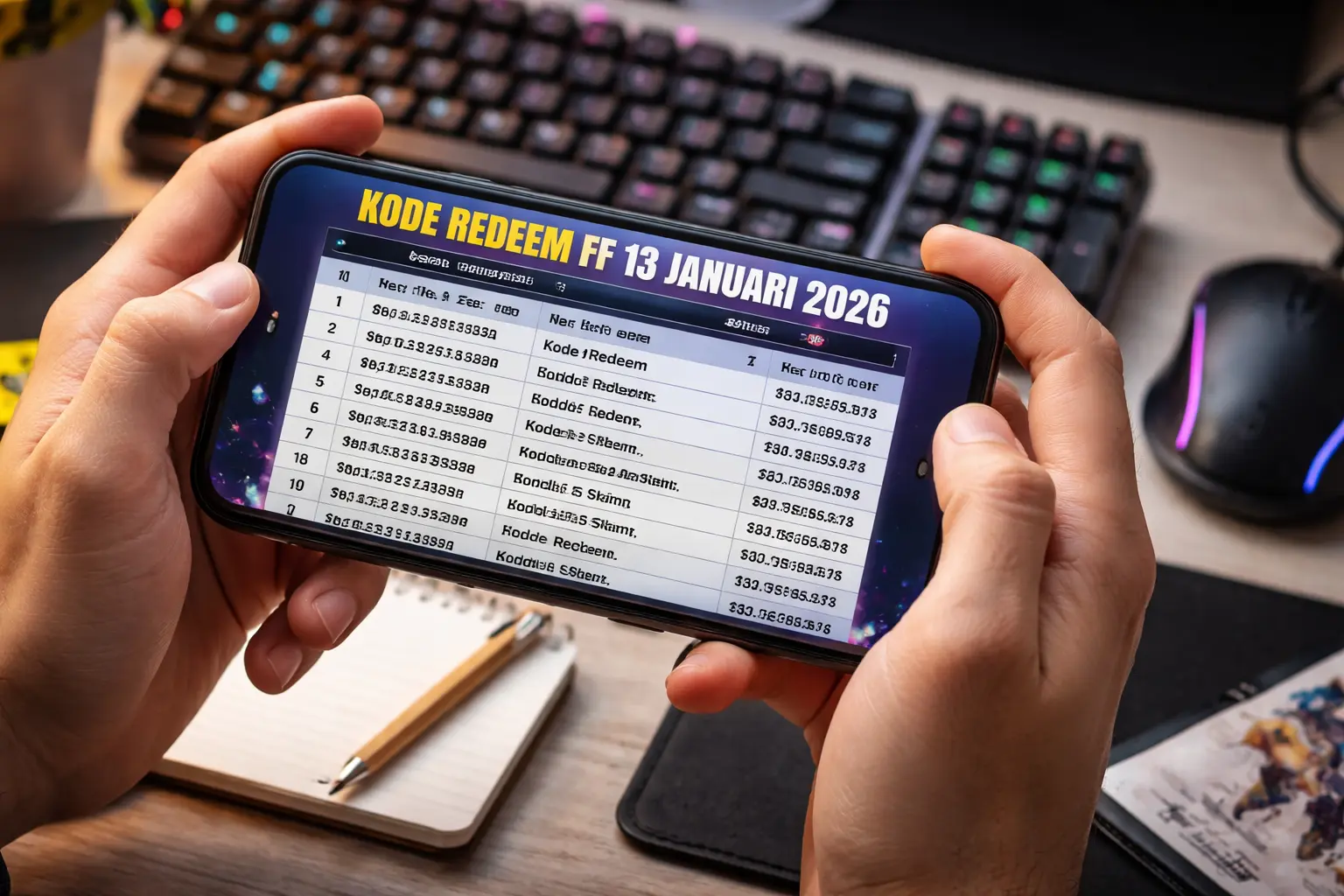 Garena Free Fire Rilis Ulang Scar Megalodon, Event Jujutsu Kaisen ...