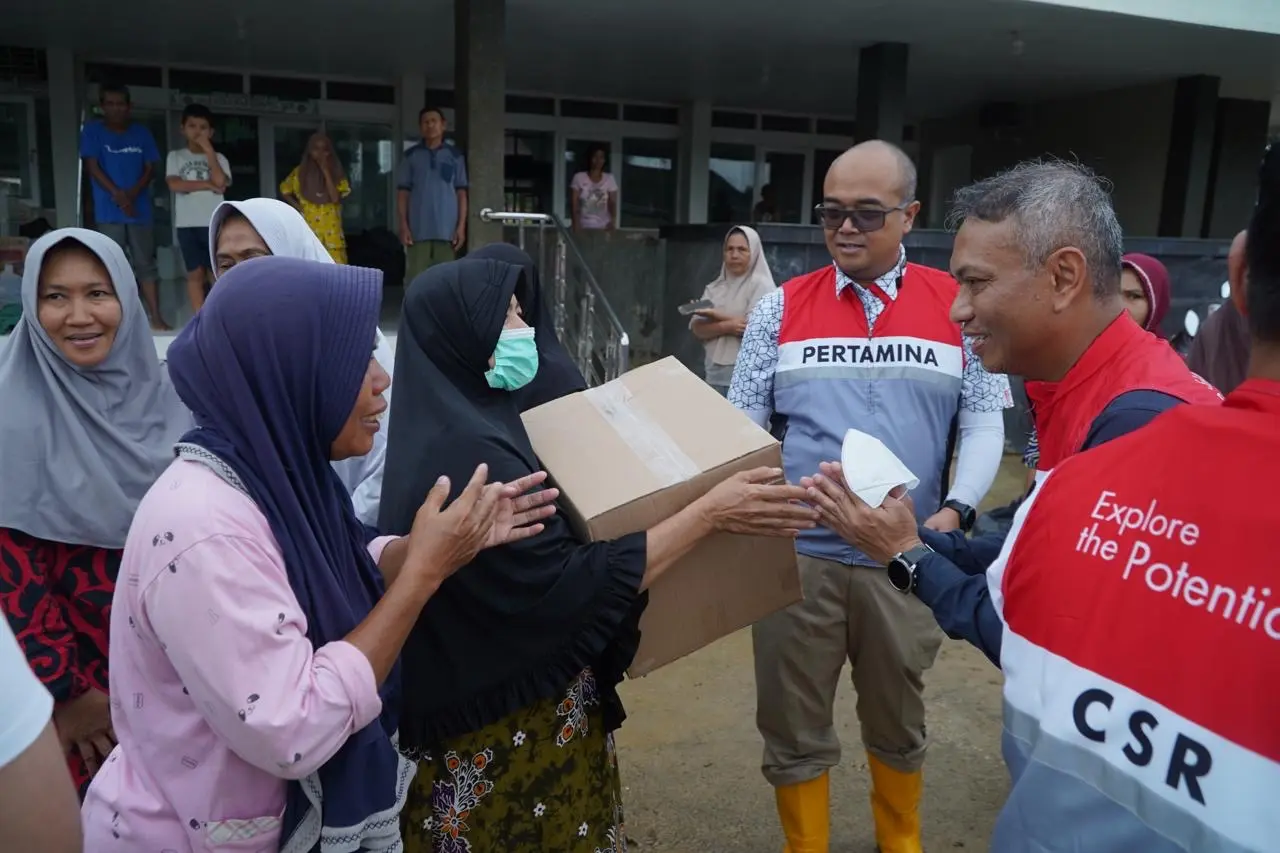 Pertamina EP dan PHE OSES Perpanjang Bantuan Banjir, Warga Aceh Tamiang ...