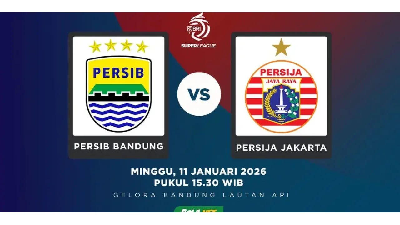 Prediksi Persib Bandung vs Persija Jakarta Minggu, 11 Januari 2026 ...